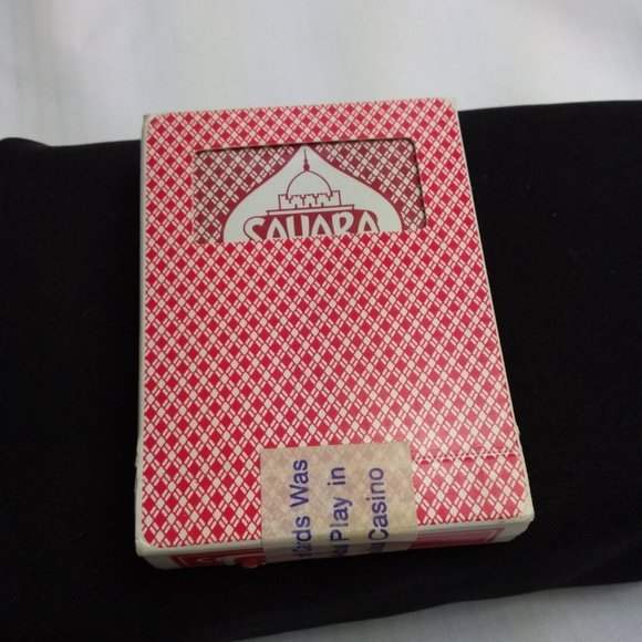Aristocrat | Other | Retired Playing Cards Aristocrat Sahara Hotel ...